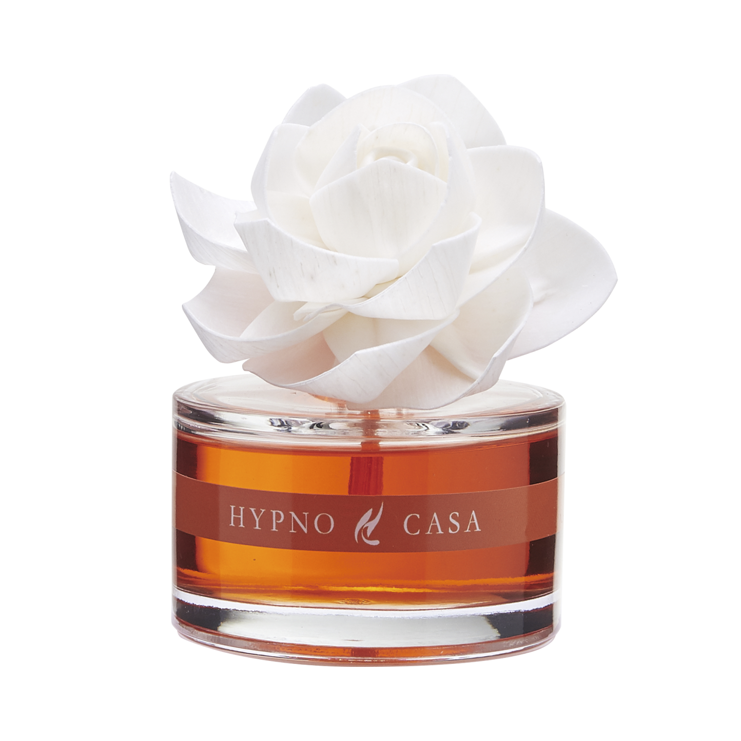 Diffusore con fiore Rosa Dolce Mandarino - Hypno Casa